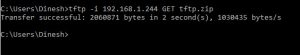 How to Install and Test TFTP Client on Windows 10/11 - Sysprobs
